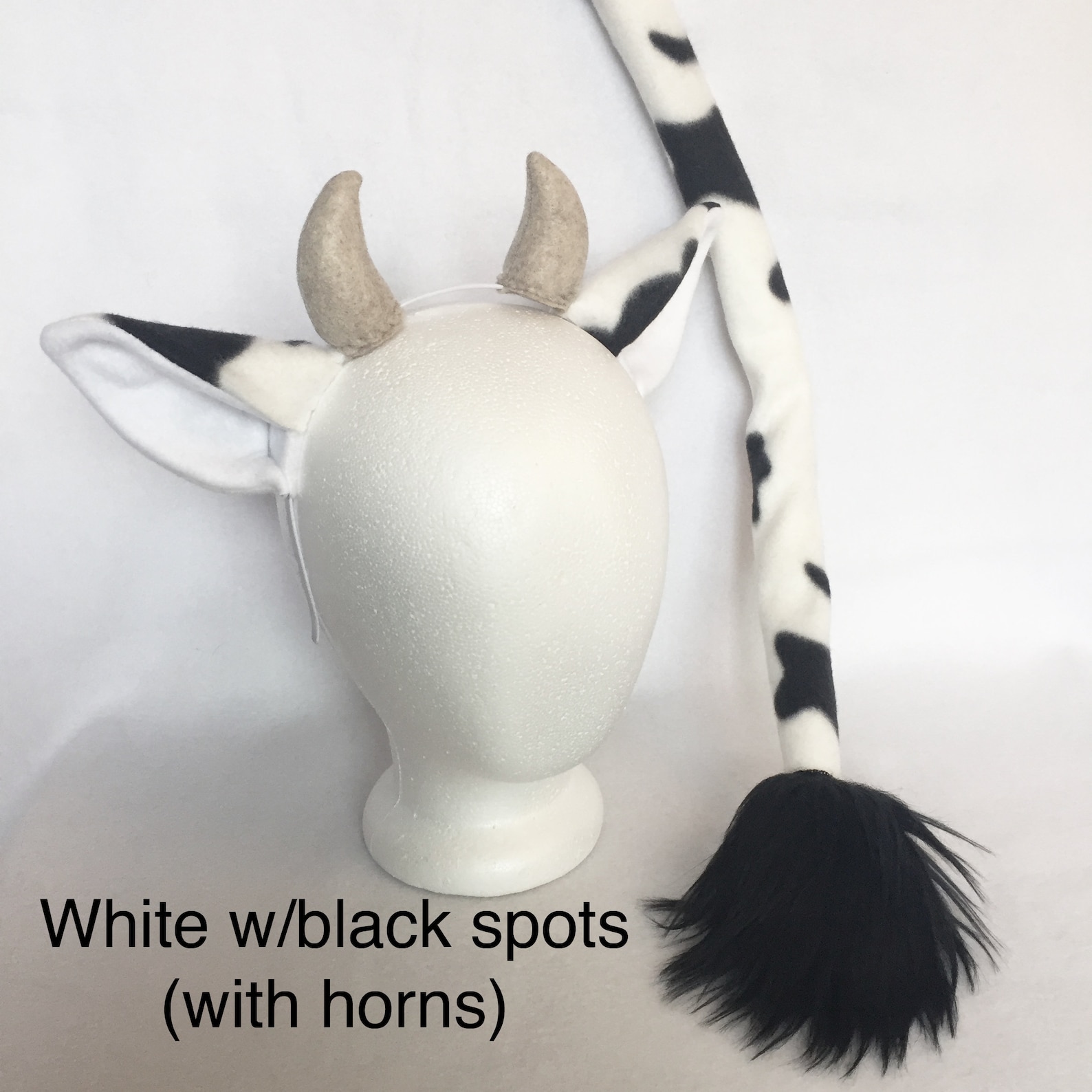 Cow Ears or Tail Set Cow Ears and Tail Cow Ears and Horns Bull Ears ...