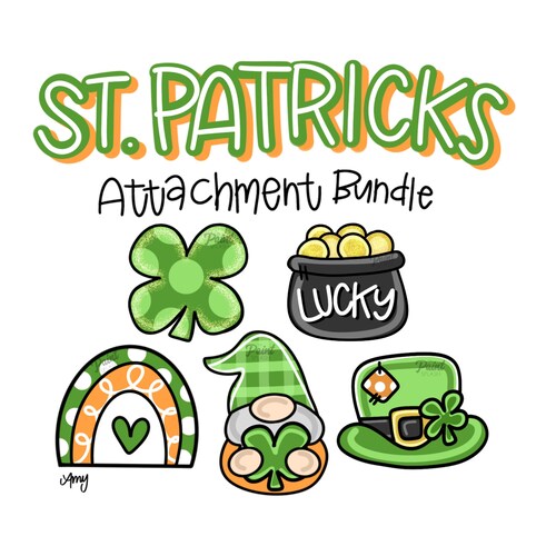 TEMPLATE Door Hanger: Shamrock - Etsy