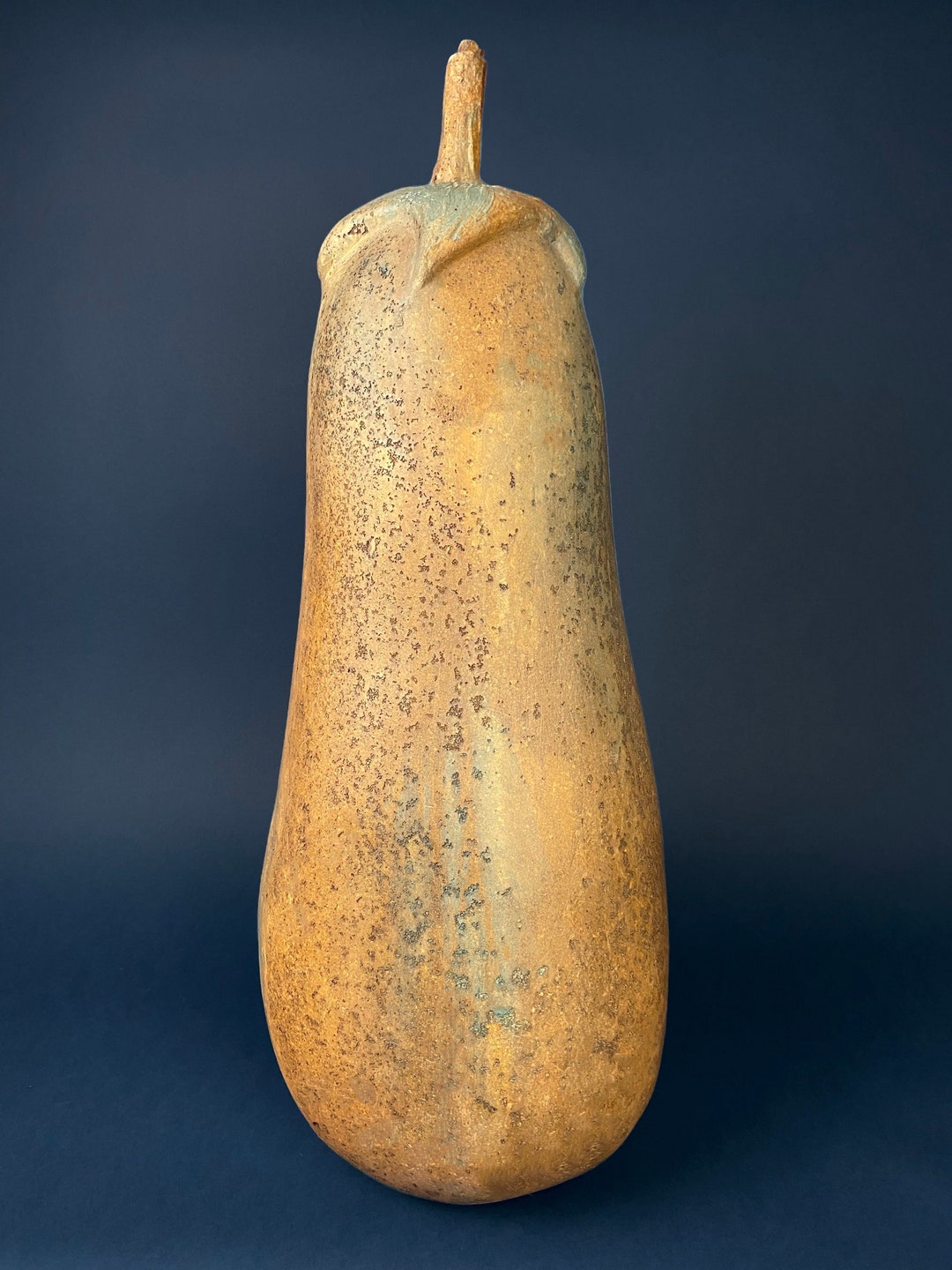 Extra Large Gourd or Pumpkin. 34-inch Tall Thanksgiving, Halloween, or ...