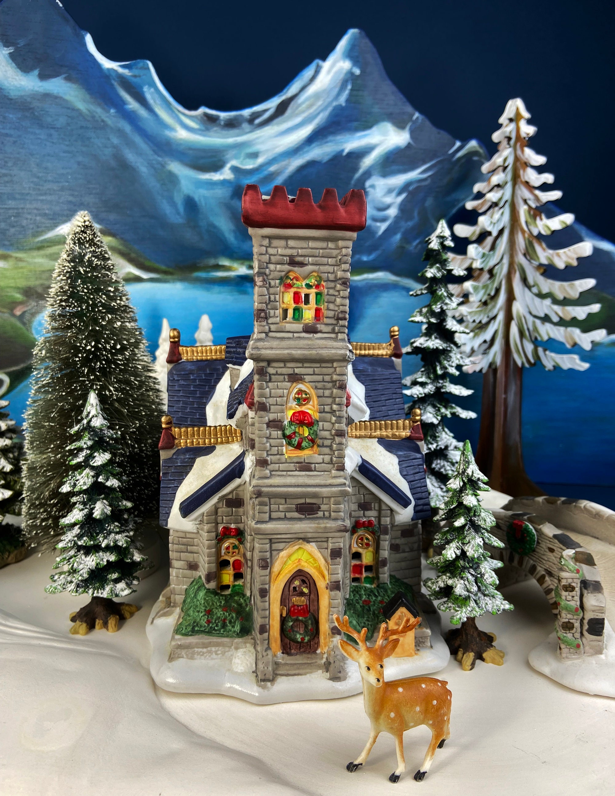 St Nicholas Square Christmas Village Display 2 ST. NICHOLAS SQUARE The