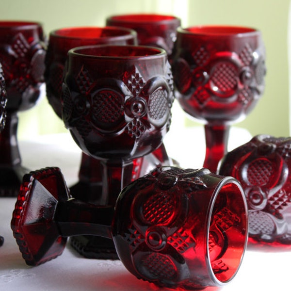 Ruby Glass - Etsy