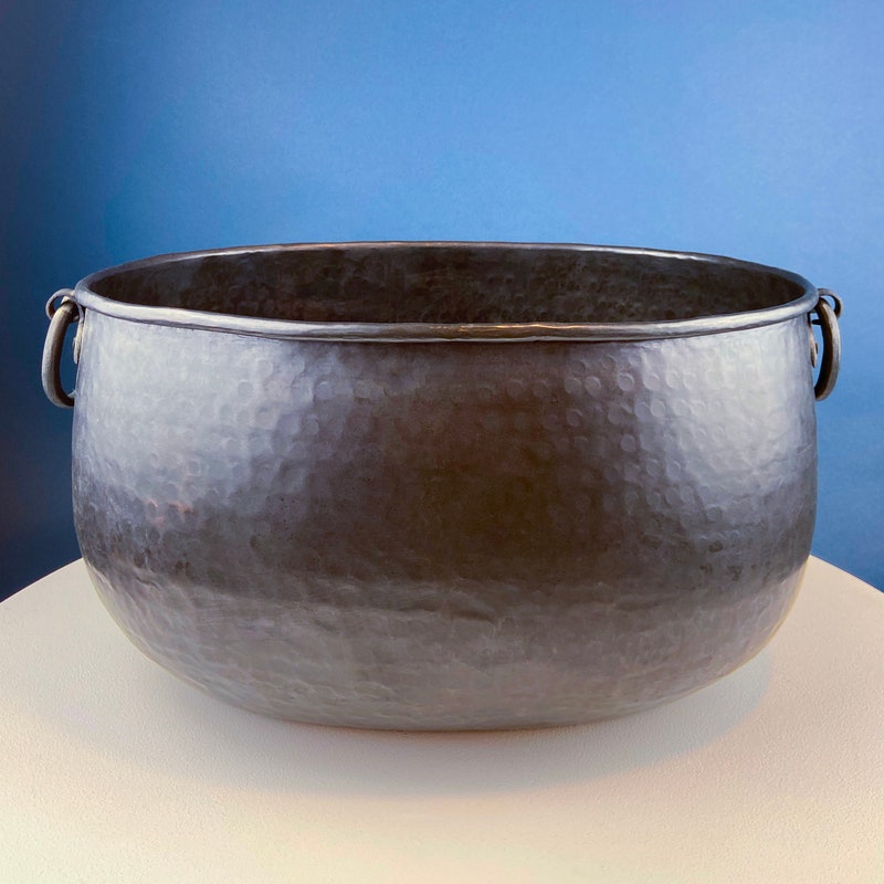 Large Cast Iron Cauldron - Etsy