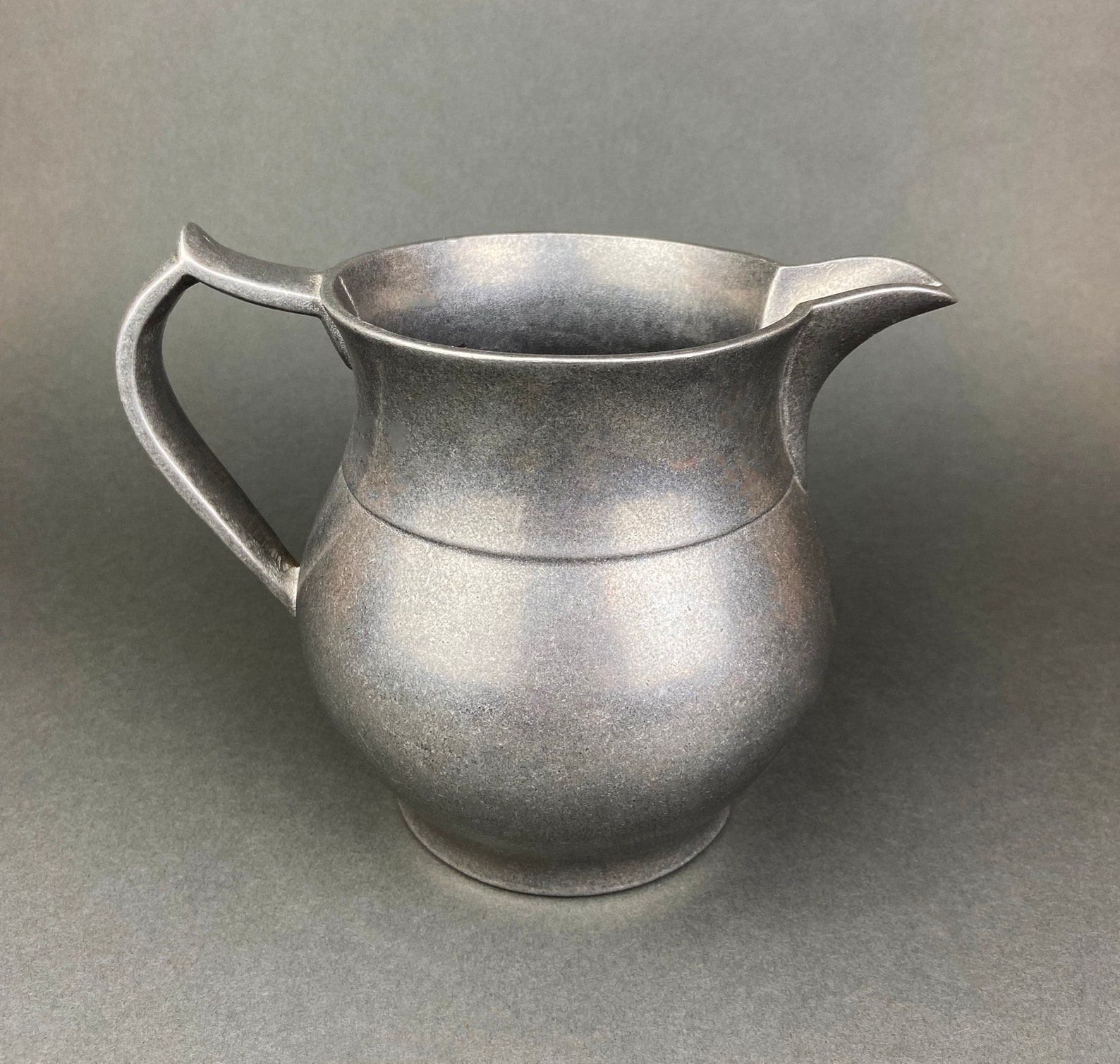 Vintage Pewter Pitcher. Large Collectible Pitcher. Home - Etsy