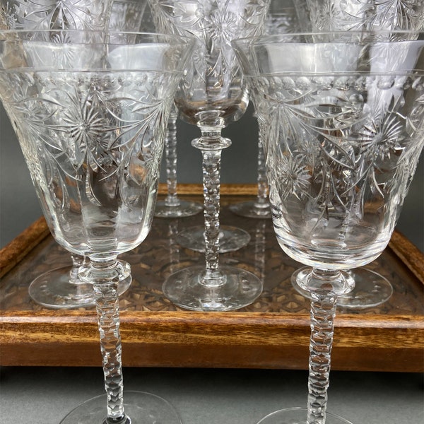 Crystal Stemware - Etsy