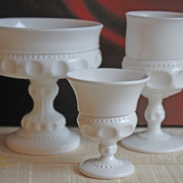 Milk Glass Dishes - Etsy