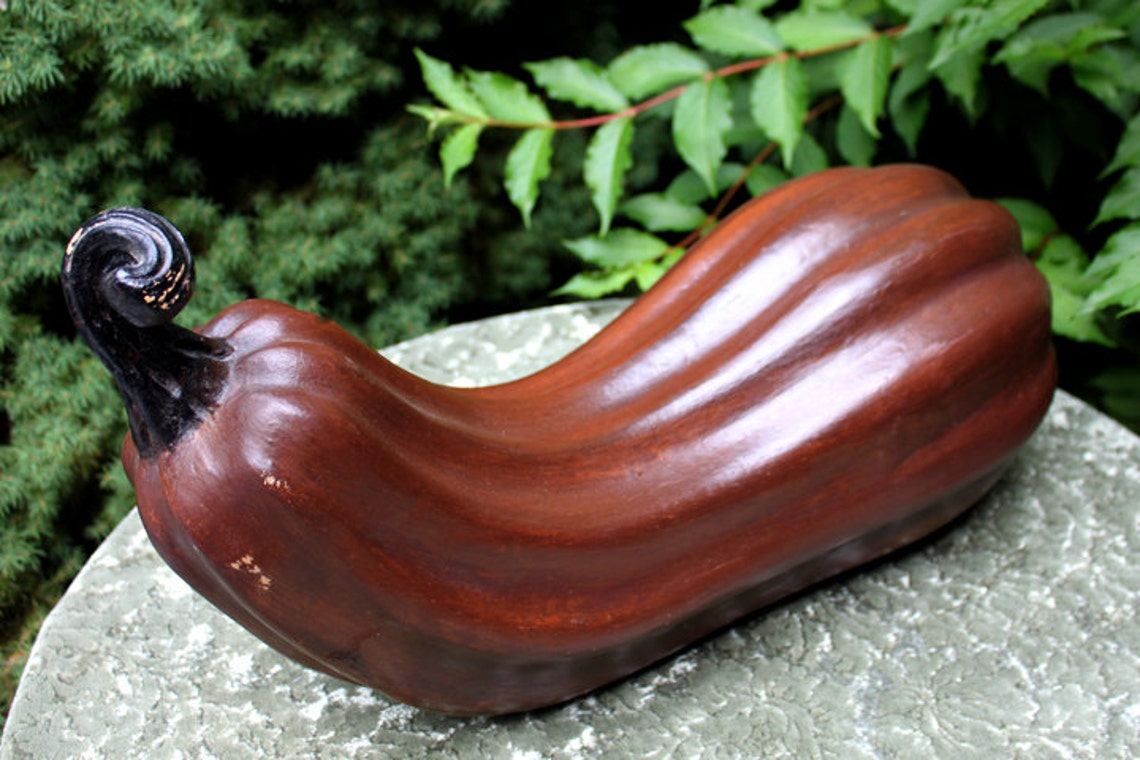 Ceramic Gourd. Large Ceramic Gourd for Rustic Home Decoration. - Etsy