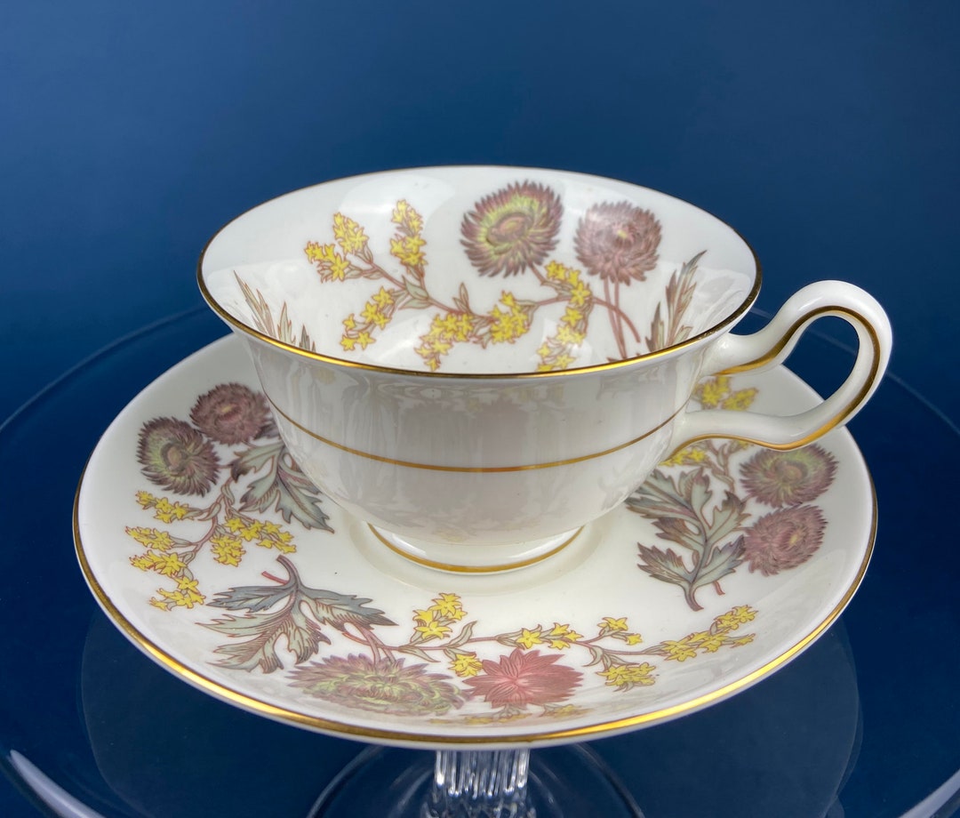 Wedgewood Tea or Coffee Cup With Saucer. Vintage Sophisticated, Fine ...