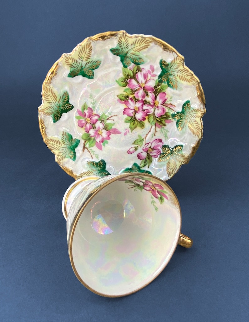 Vintage Metasco Tea Cup and Saucer. Made in Japan. Cherry - Etsy