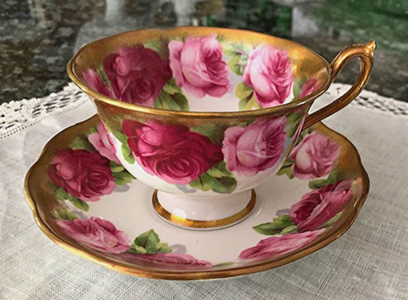Royal Albert Cup and Saucer: Old Country Roses Coffee Tea Set - Etsy