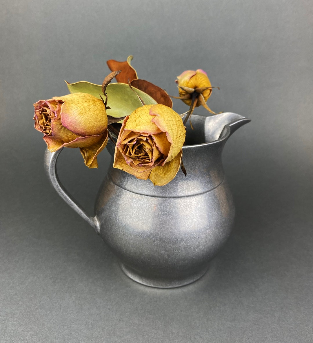 Vintage Pewter Pitcher. Large Collectible Pitcher. Home , Restaurant ...