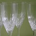 Four Vintage Crystal Glasses. Crystal Bar Ware. Fine Stemware With Thin ...