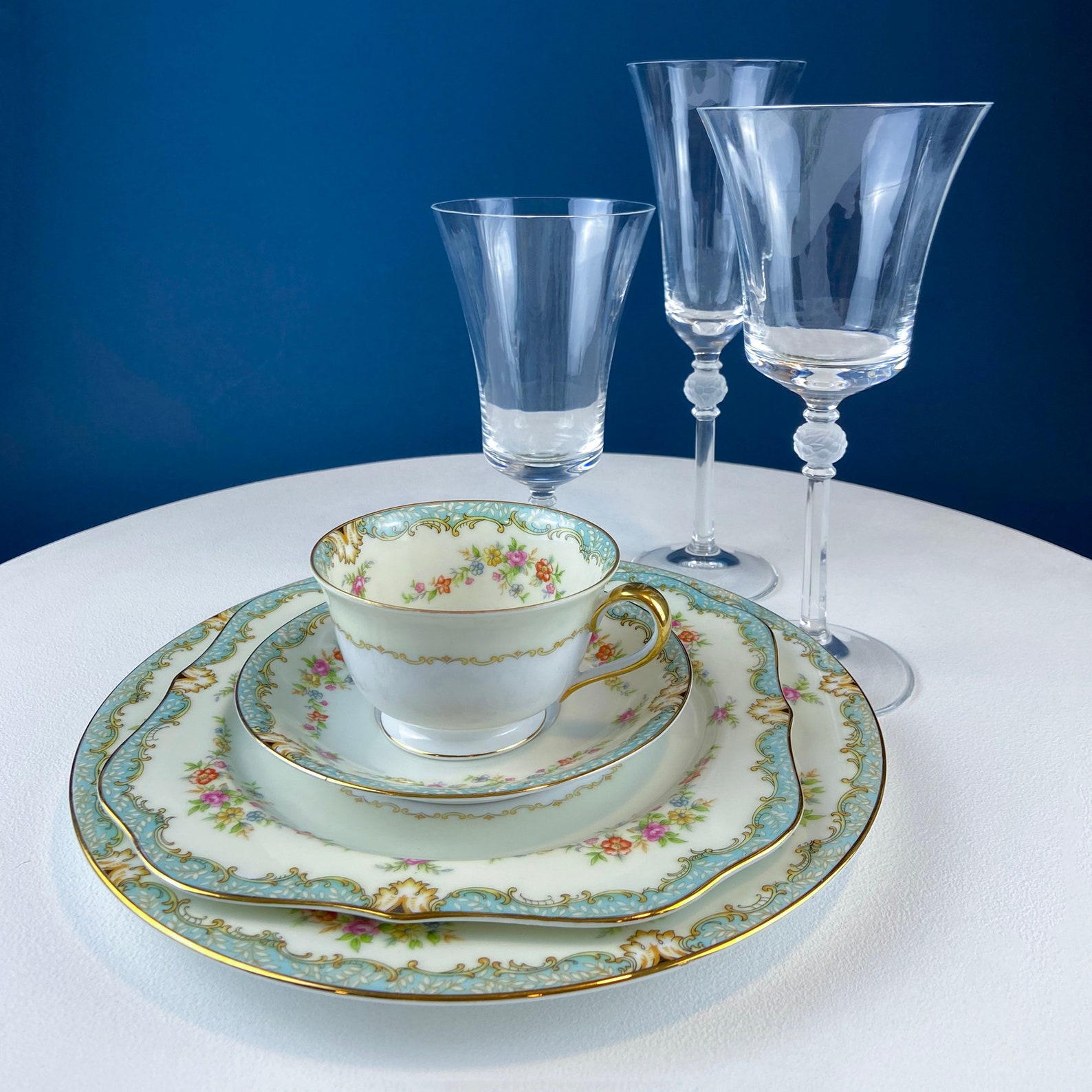Laura by Rogaska Crystal Water/iced Tea Goblets. Set of 6. Miller ...