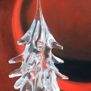 Crystal Tree Sculpture. Art Christmas / Winter / Year Round Home ...