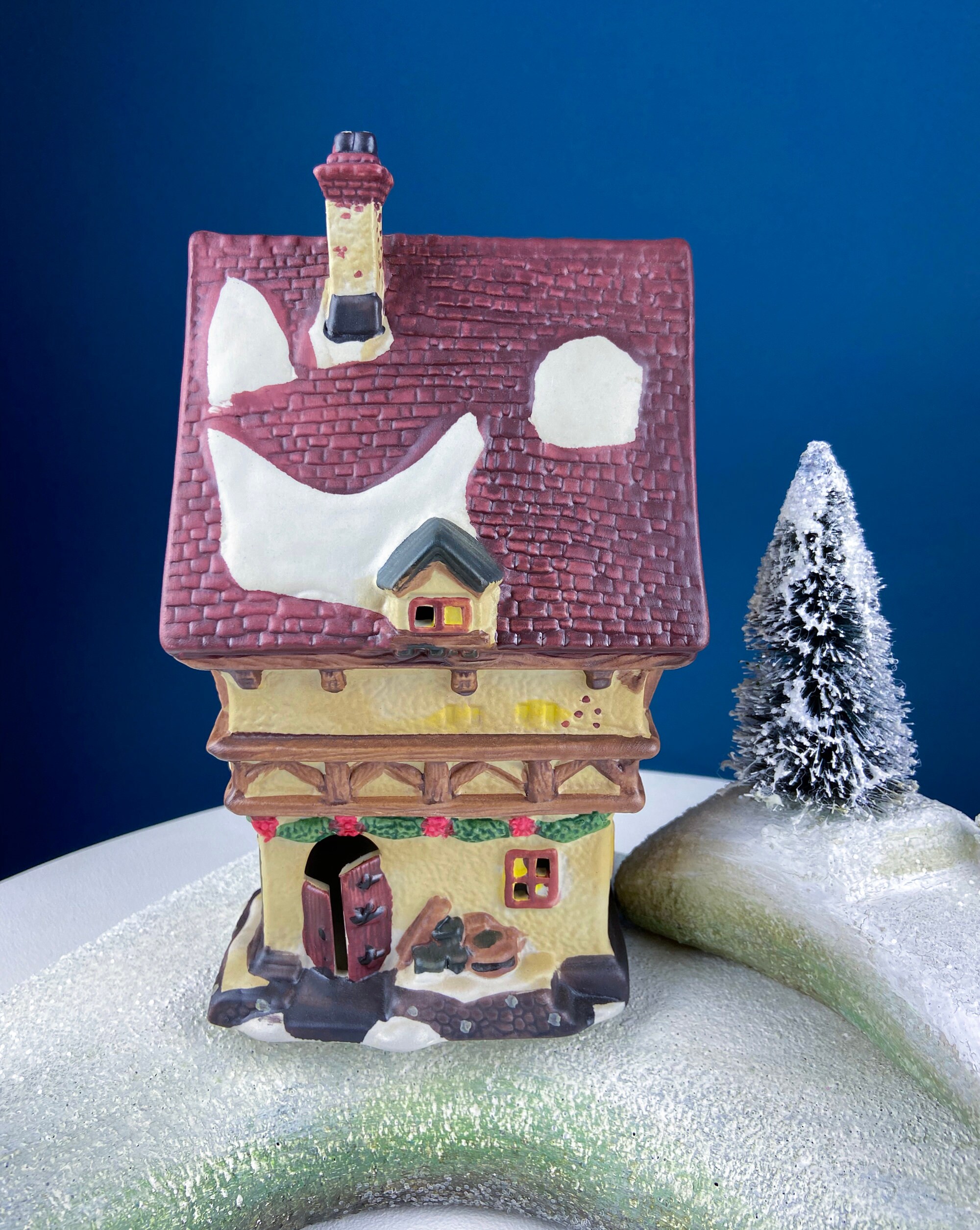 Tally Ho Tavern. Christmas Village House by Santa's Workbench ...