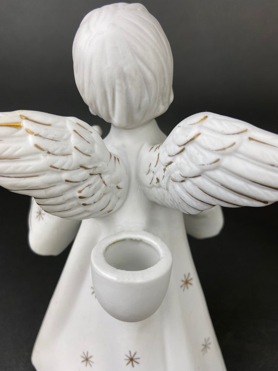 Figurines & Knick Knacks set of 2 Schmid Porcelain Candle Holders Art ...