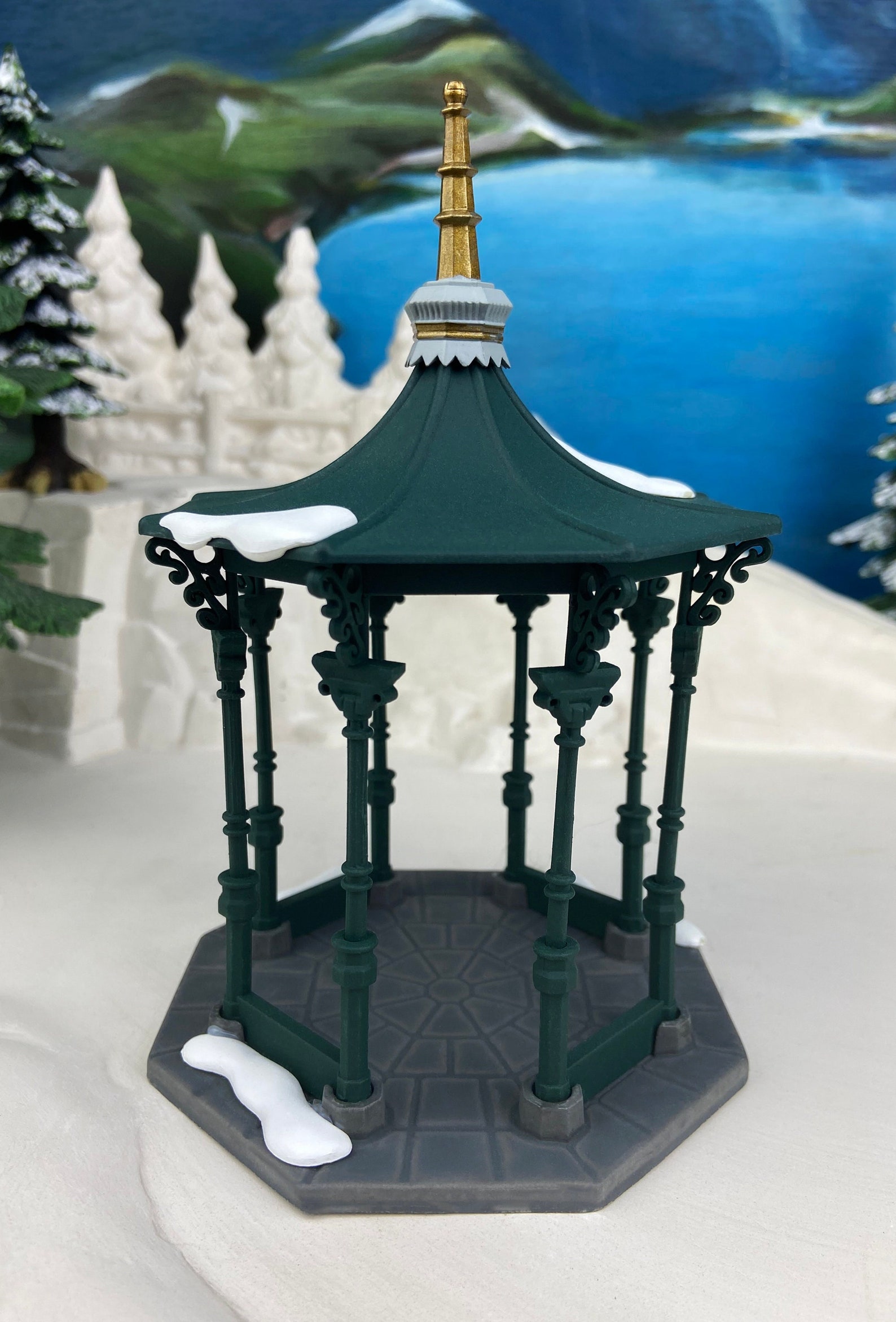 Christmas Village Accessories by Department 56. Town Square - Etsy