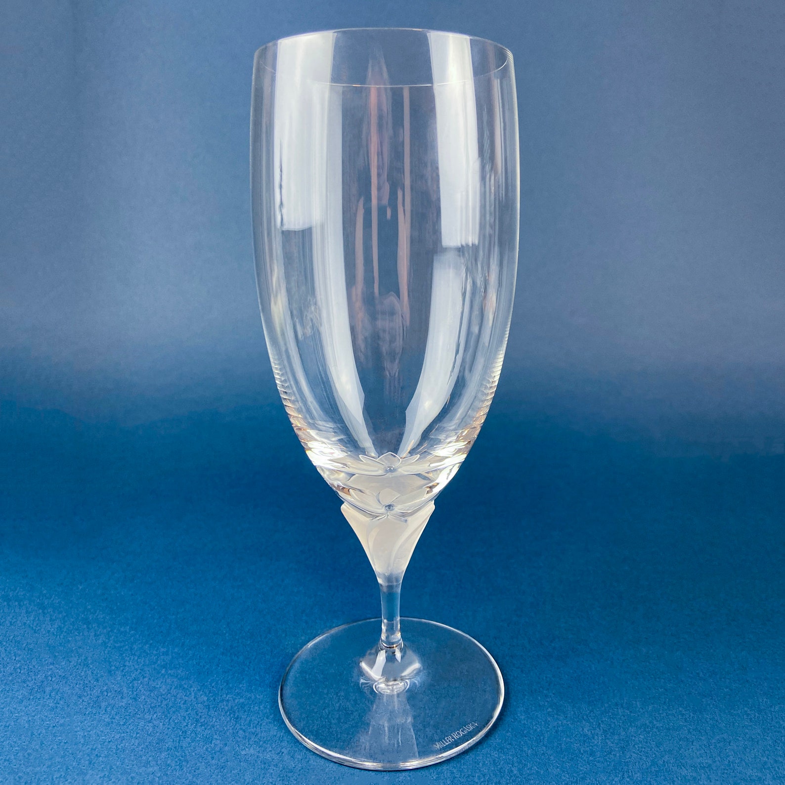 Laura by Rogaska Crystal Water/iced Tea Goblets. Set of 6. Miller ...