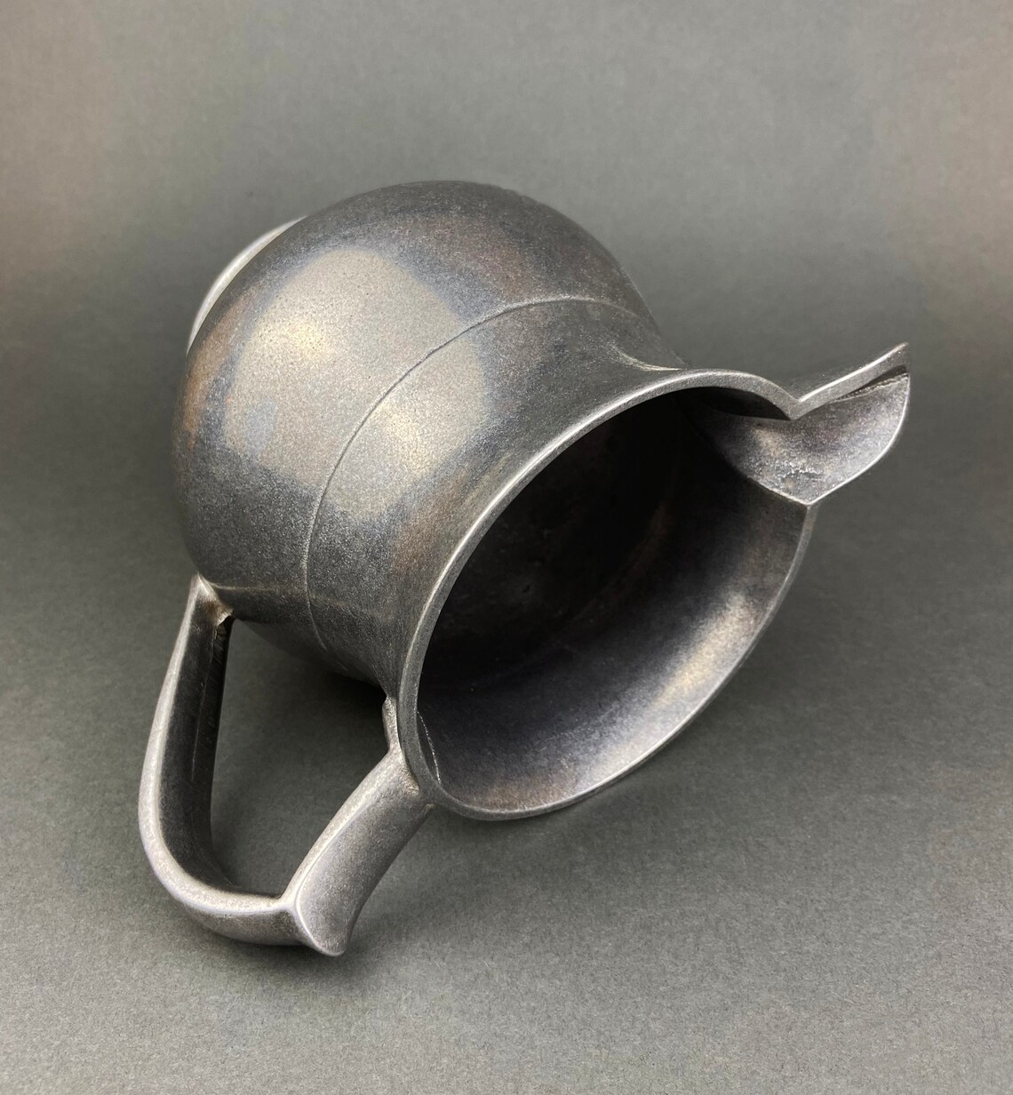 Vintage Pewter Pitcher. Large Collectible Pitcher. Home - Etsy