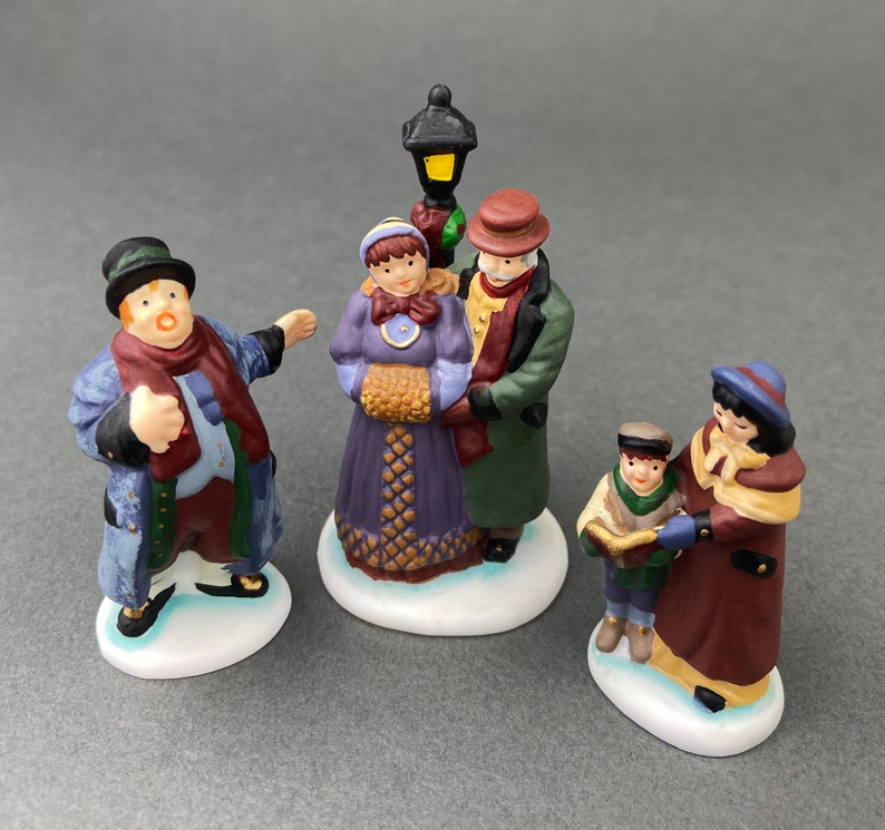 Village Accessories by Department 56. Town Square Carolers. Handpainted ...