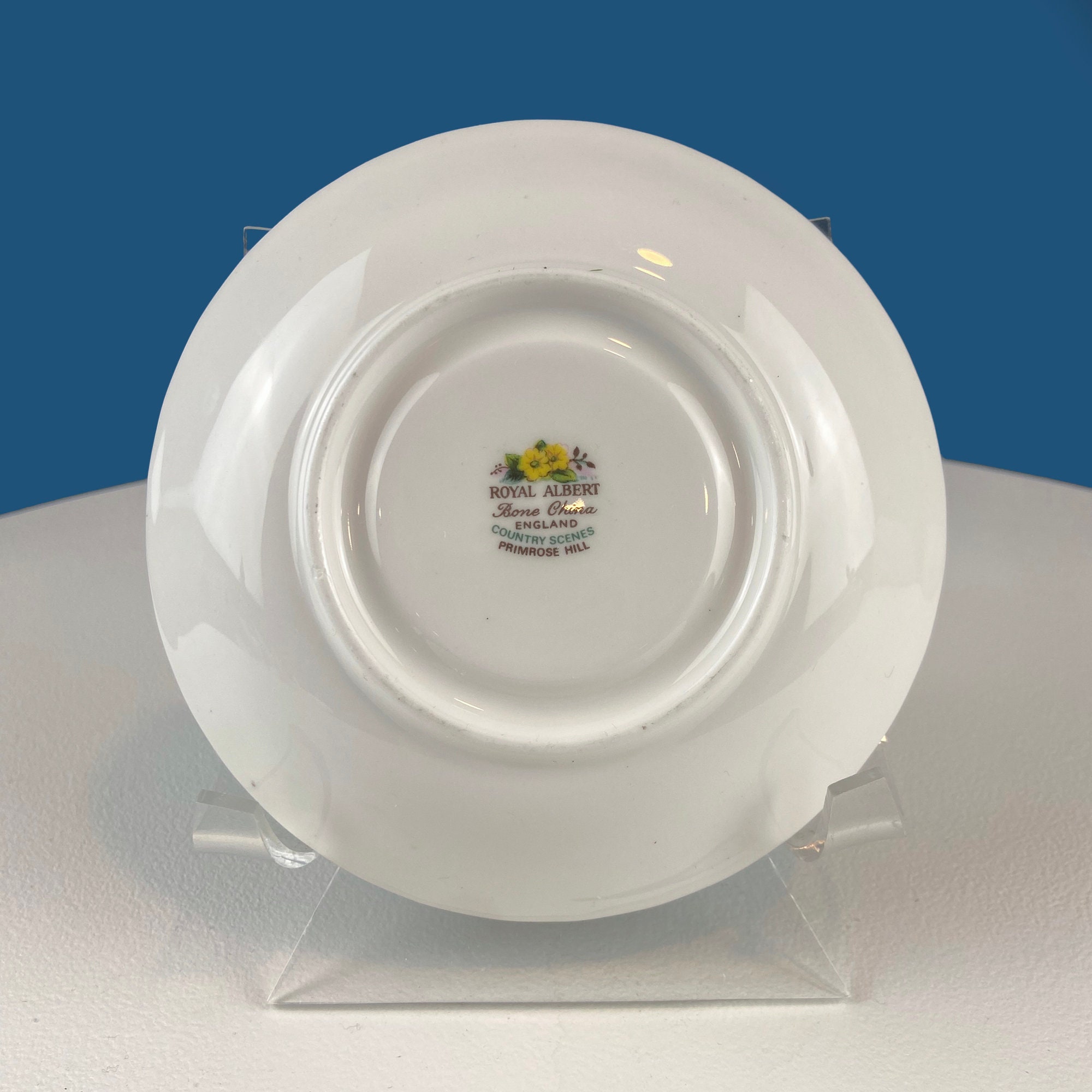 Royal Albert Primrose Hill Cup and Saucer, Vintage Bone China Tea Set ...