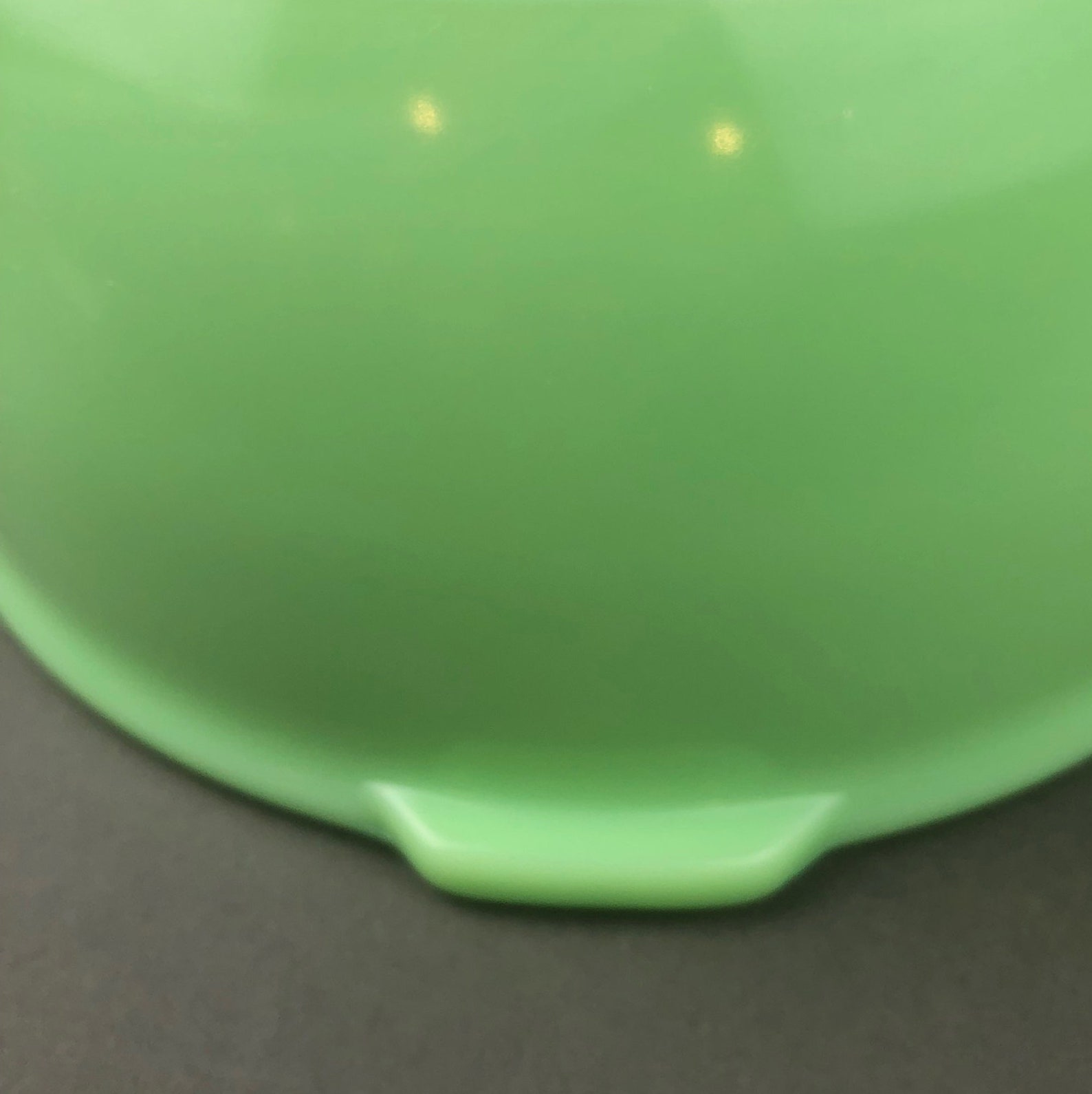 Antique Jadeite Mixing Bowl With Handles. Large Green Bowl. - Etsy