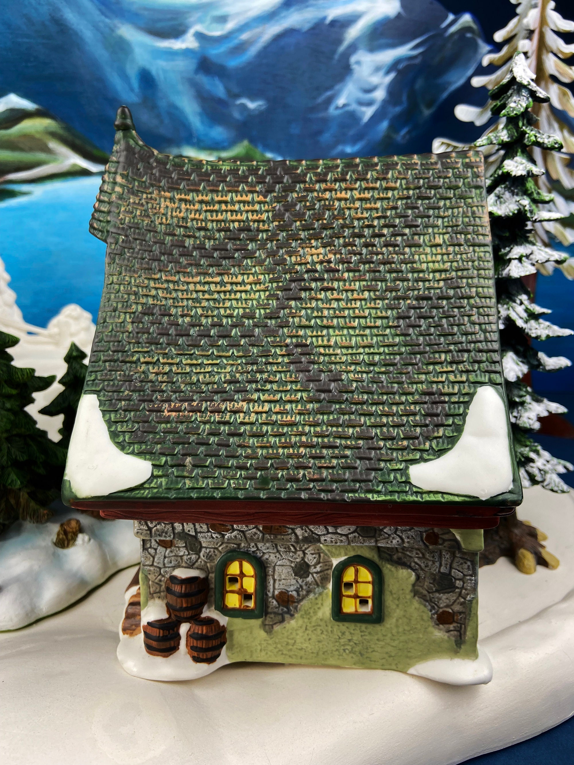 Tally Ho Tavern. Christmas Village House by Santa's Workbench ...
