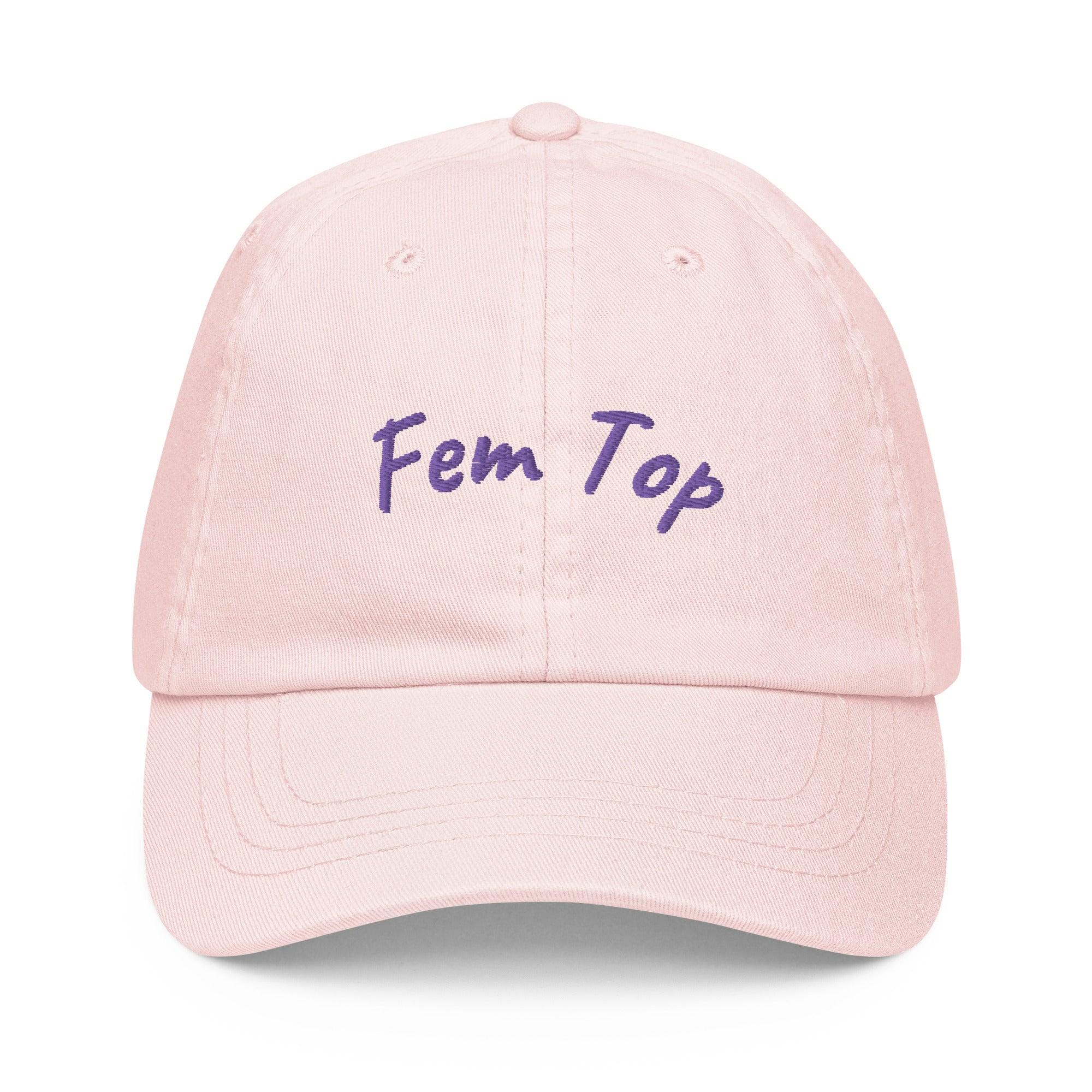 Embroidered Pastel Baseball Hat - Fem Top - Etsy