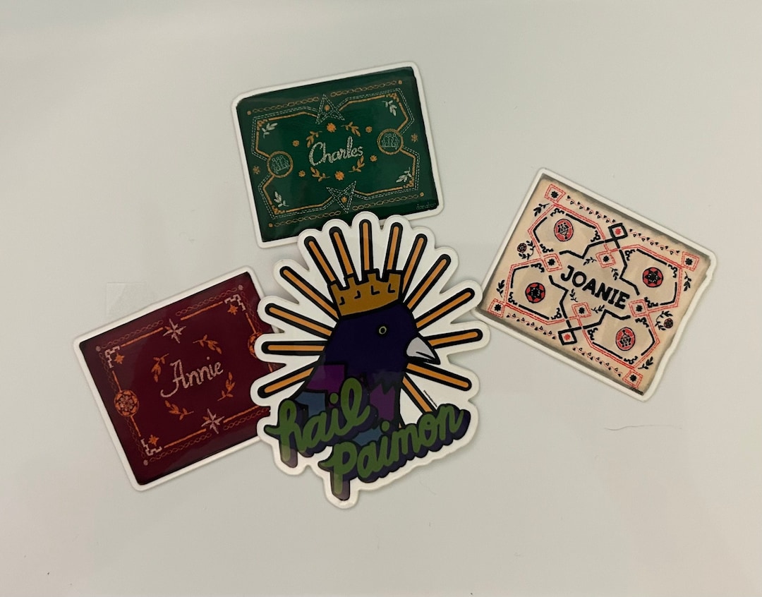 Hereditary Sticker Pack, Welcome Mats and Hail Paimon, 4 Stickers - Etsy