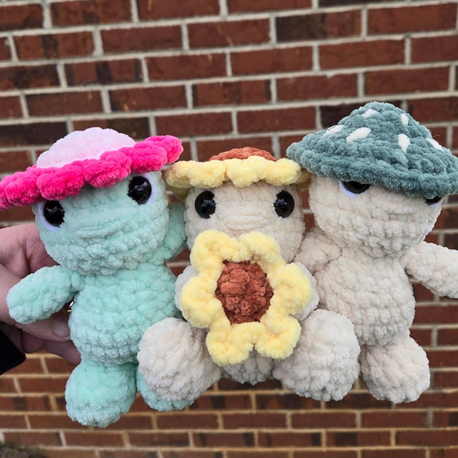 Fiona the Flower and Fergus the Fungus Sprite Crochet Pattern. PDF ...