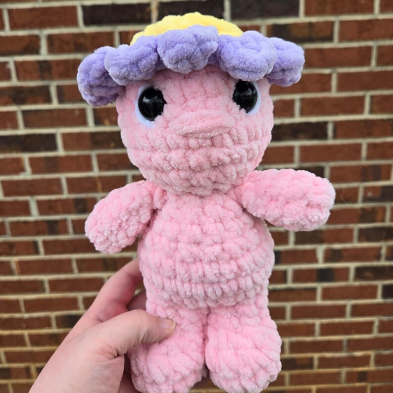 Fiona the Flower and Fergus the Fungus Sprite Crochet Pattern. PDF ...