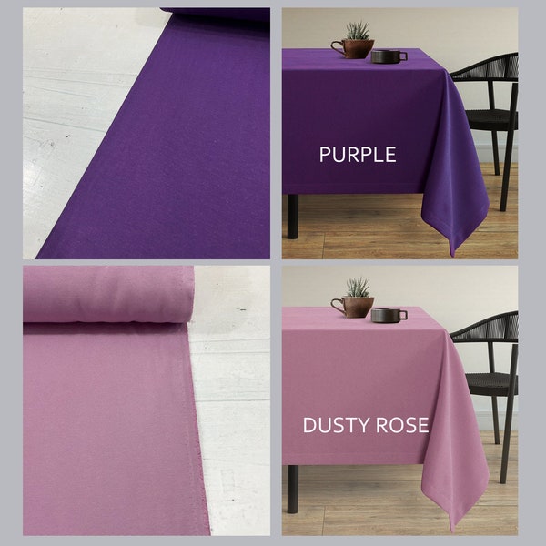 Purple Tablecloth - Etsy