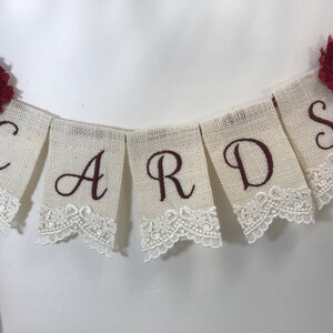 Custom Burlap Lace Banners, Wedding Decor, Bridal Shower Gift/shabby ...