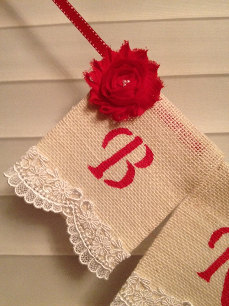 Custom Burlap Lace Banners Wedding Decor Bridal Shower - Etsy