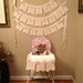 First Birthday Burlap Lace Package Happy Birthday First - Etsy