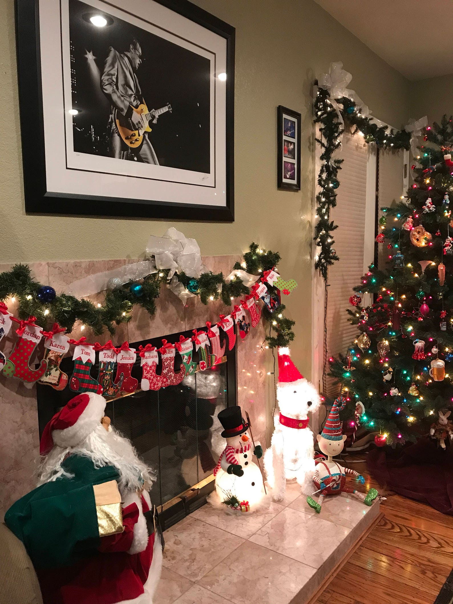 Personalized Christmas Stocking Name Banner: Holiday Decor - Etsy
