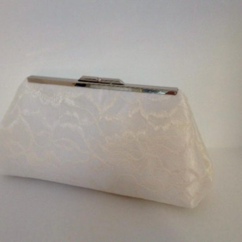 Ivory Bridal Clutch - Etsy