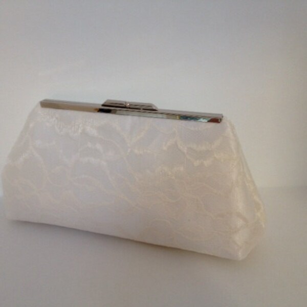 Ivory Bridal Clutch - Etsy