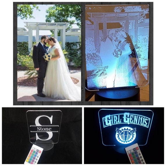 Custom LED Stand/light - Etsy