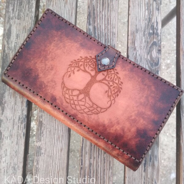 Tree of Life Wallet - Etsy