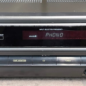 Technics Sa-ex110 AM/FM AV Control Stereo Receiver With 200-watt Amplifier With Working Remote ...