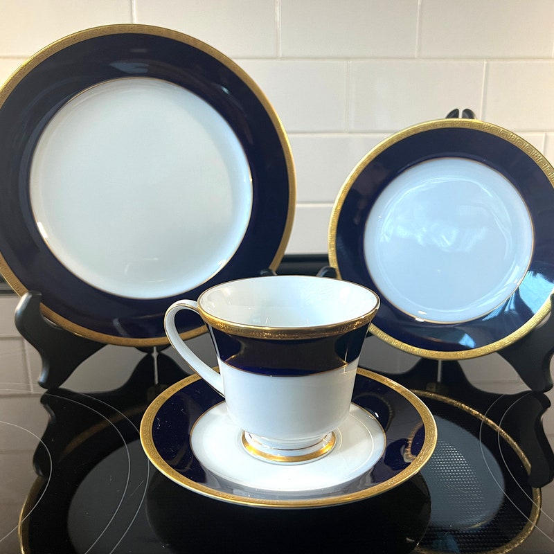 Noritake Cobalt China - Etsy