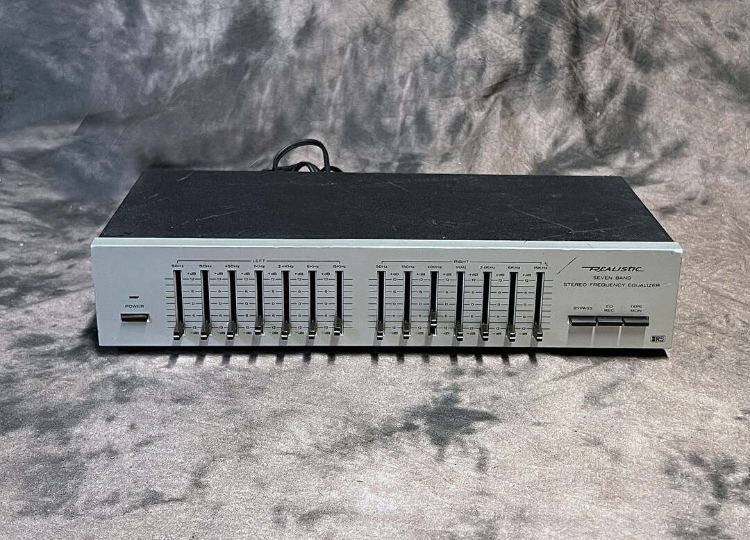 Vintage Radio Shack Realistic Model 31-1989 Seven Band Stereo Frequency ...