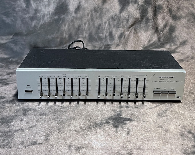 Vintage Radio Shack Realistic Model 31-1989 Seven Band Stereo Frequency ...