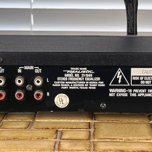 Vintage Radio Shack Realistic Model 31-1989 Seven Band Stereo Frequency ...