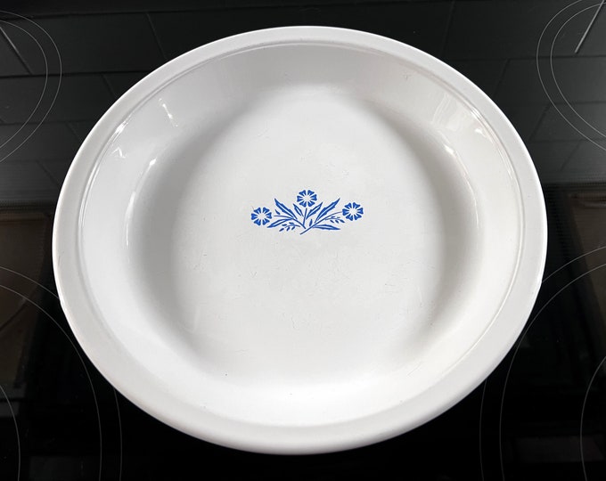 Corning Ware Blue cornflower Pie Plate, Pie Dish, Vintage Baking Dish ...