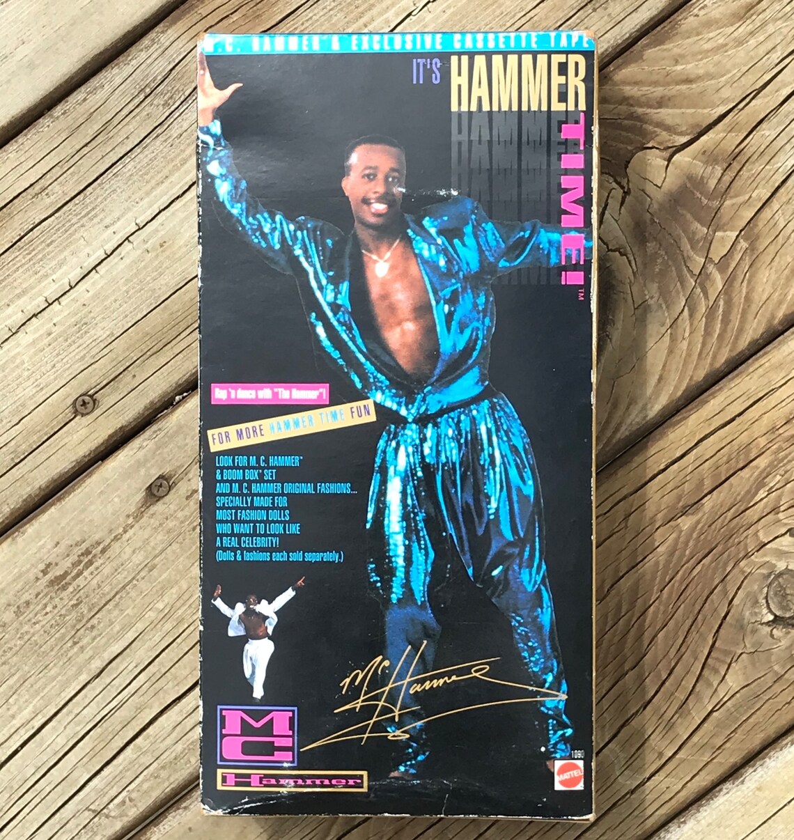 Vintage NIB 1991 Mattel MC Hammer Doll 12 Action Figure - Etsy