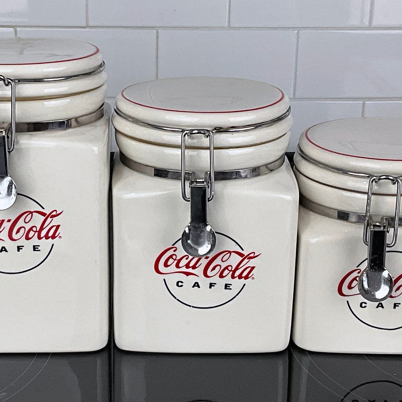 Retro Canister Set - Etsy