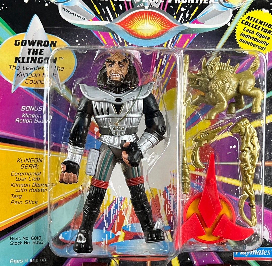 Gowron the Klingont Trek the Next Generation Action Figure / - Etsy