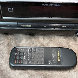 Technics Sa-ex110 AM/FM AV Control Stereo Receiver With 200-watt Amplifier With Working Remote ...