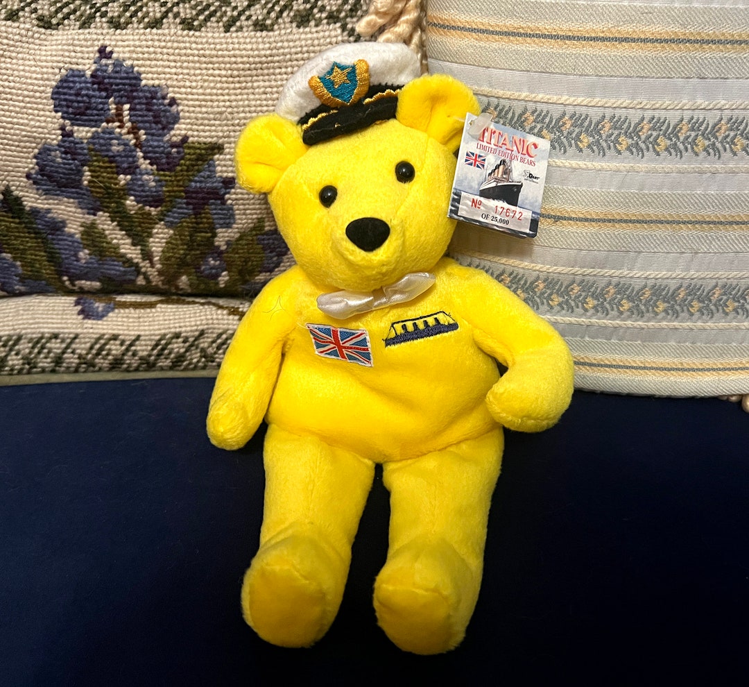 Titanic Teddy Bear by Dart, Captain Smith, Limited Edition, UK No 1 ...
